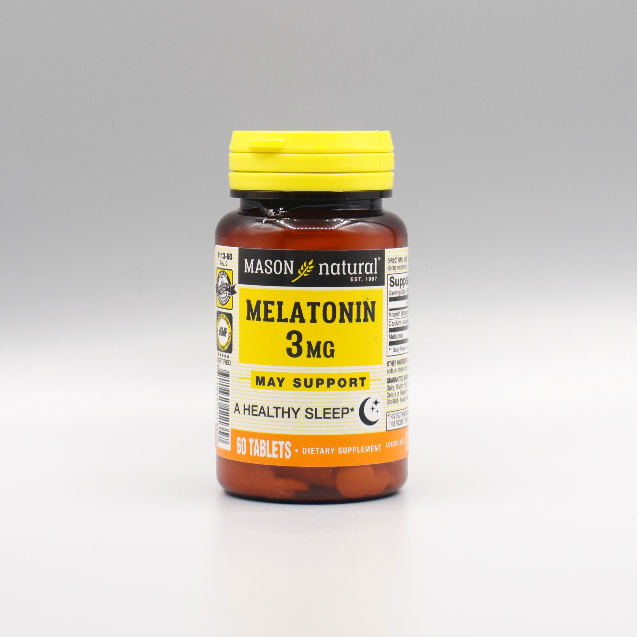 Melatonin 3mg by Mason Natural - Libitop - Supplements in Lebanon Lebanon